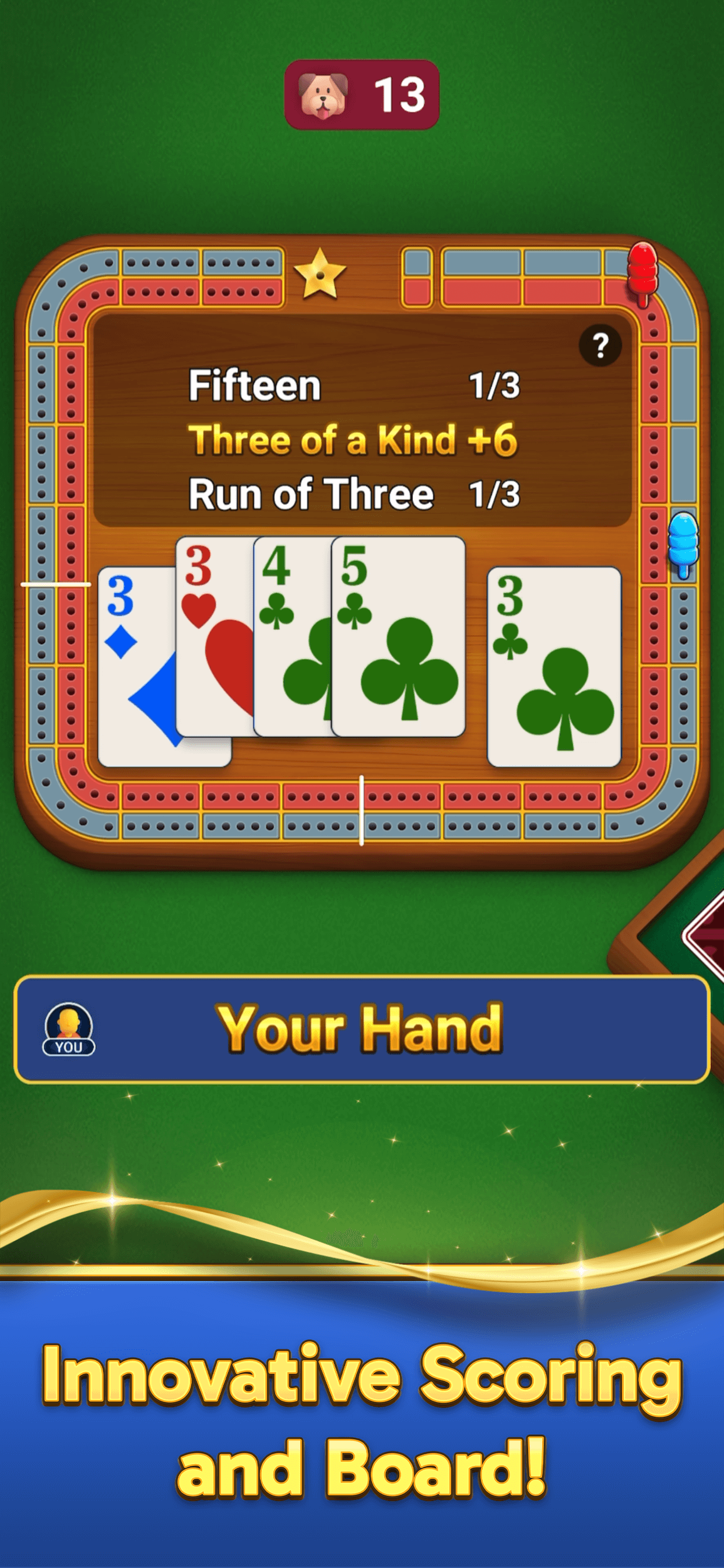 Cribbage Daily - Solitaire by MobilityWare