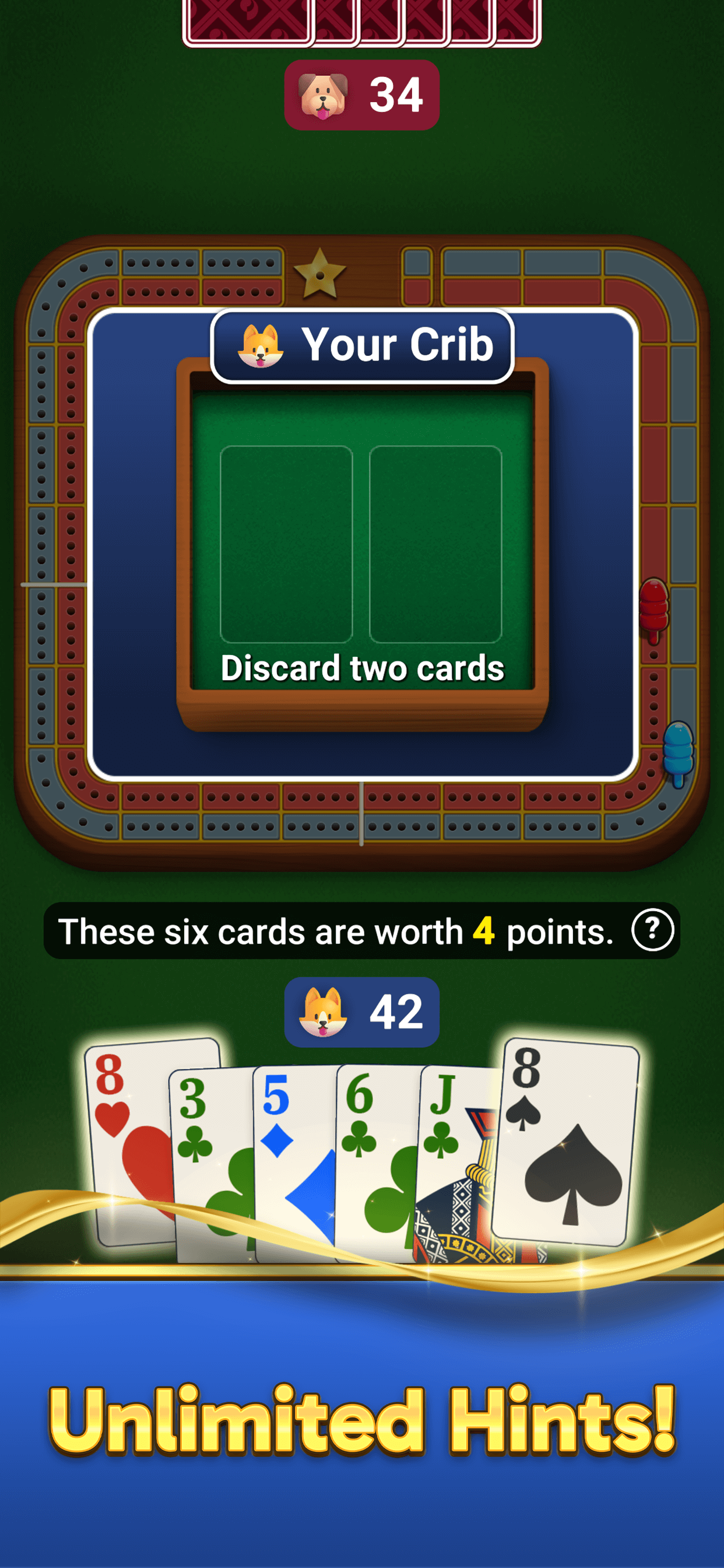 Cribbage Daily - Solitaire by MobilityWare